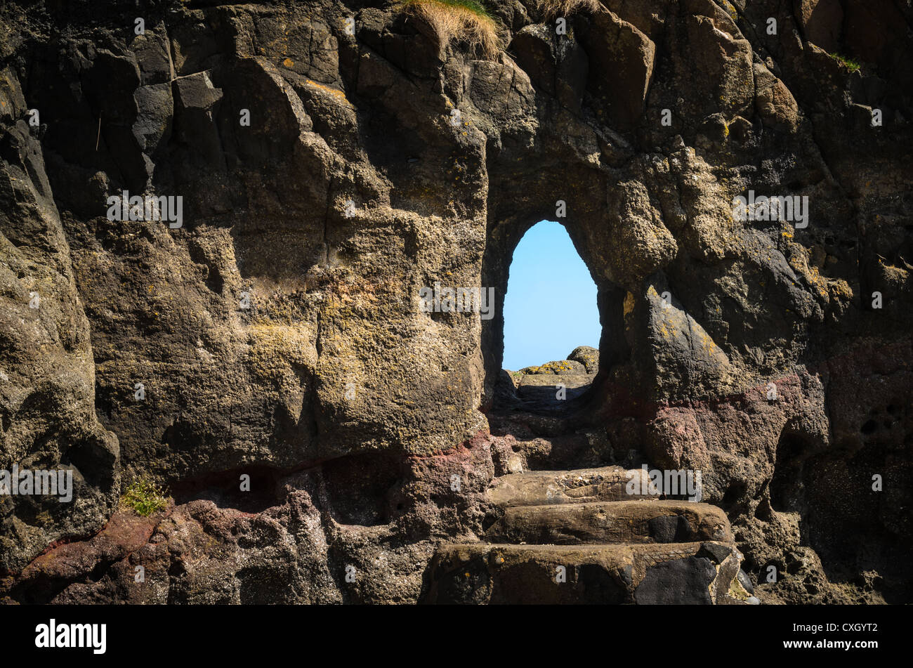 Opening in a rock face hi-res stock photography and images - Alamy