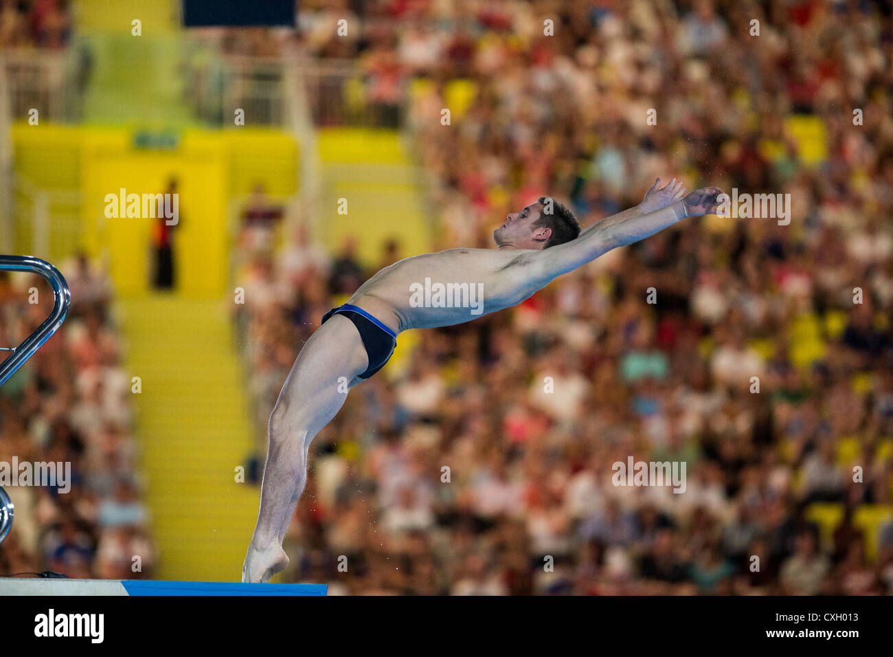 David Boudia (USA) gold medalist in 10m platform diving at the Olympic ...