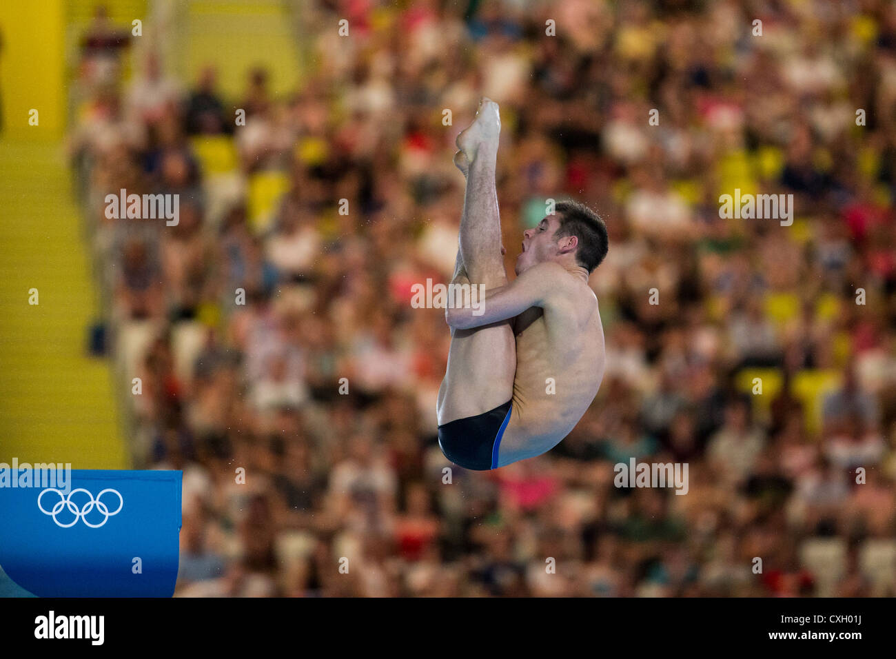 David Boudia (USA) gold medalist in 10m platform diving at the Olympic ...
