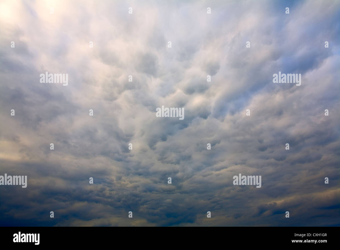 Beautiful white summer clouds as interesting sky background Stock Photo - Alamy