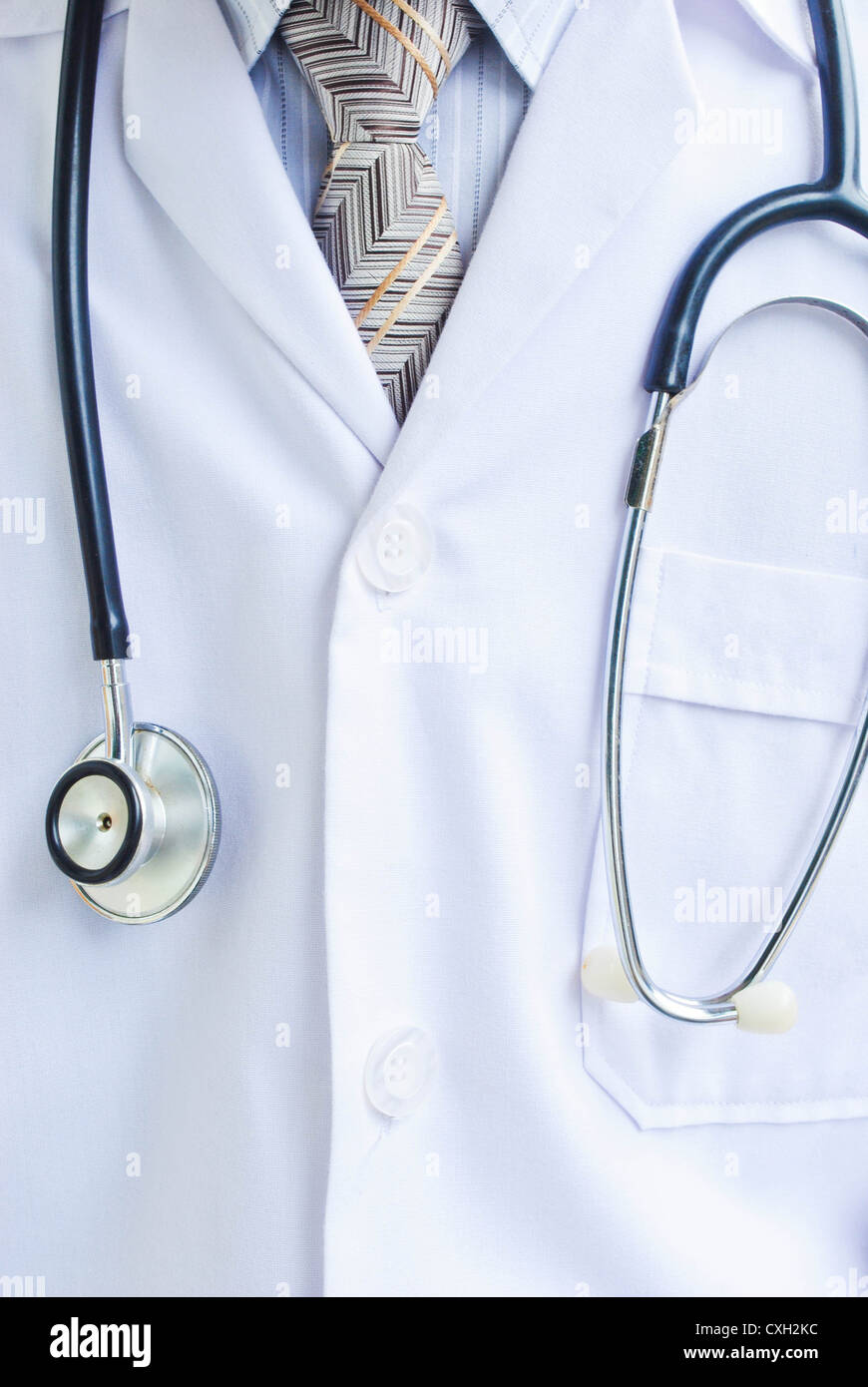 Doctor and stethoscope Stock Photo - Alamy
