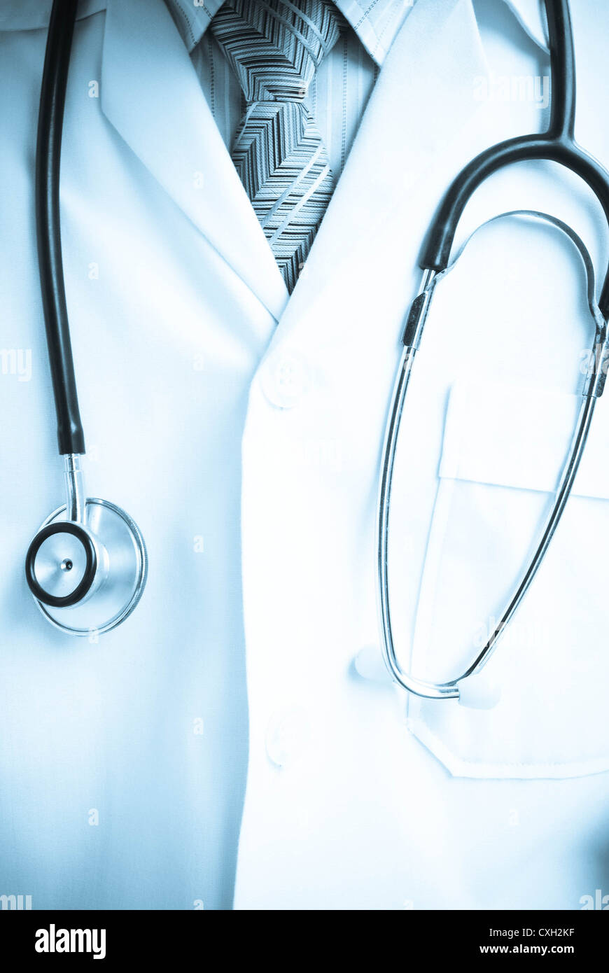 Doctor and stethoscope Stock Photo - Alamy