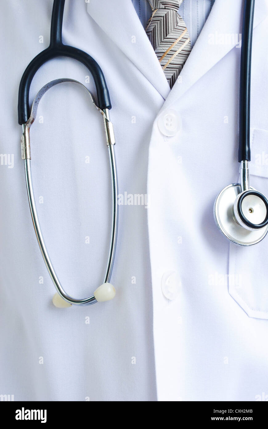 Doctor and stethoscope Stock Photo - Alamy