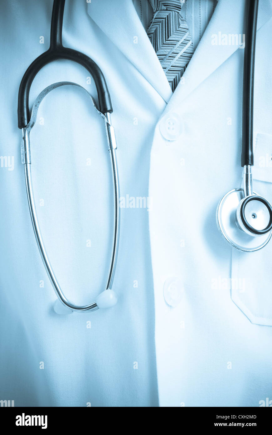 Doctor and stethoscope Stock Photo - Alamy
