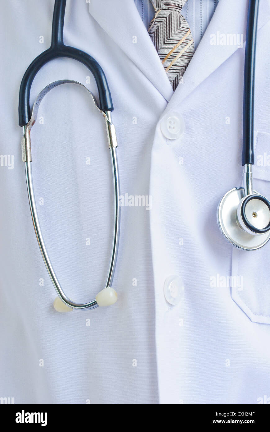 Doctor and stethoscope Stock Photo - Alamy