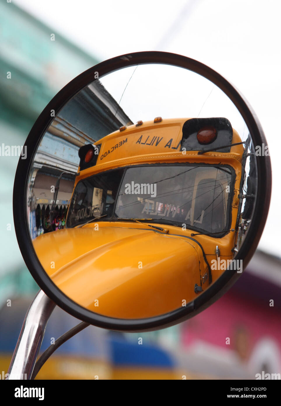 Bus mirror hi-res stock photography and images - Alamy