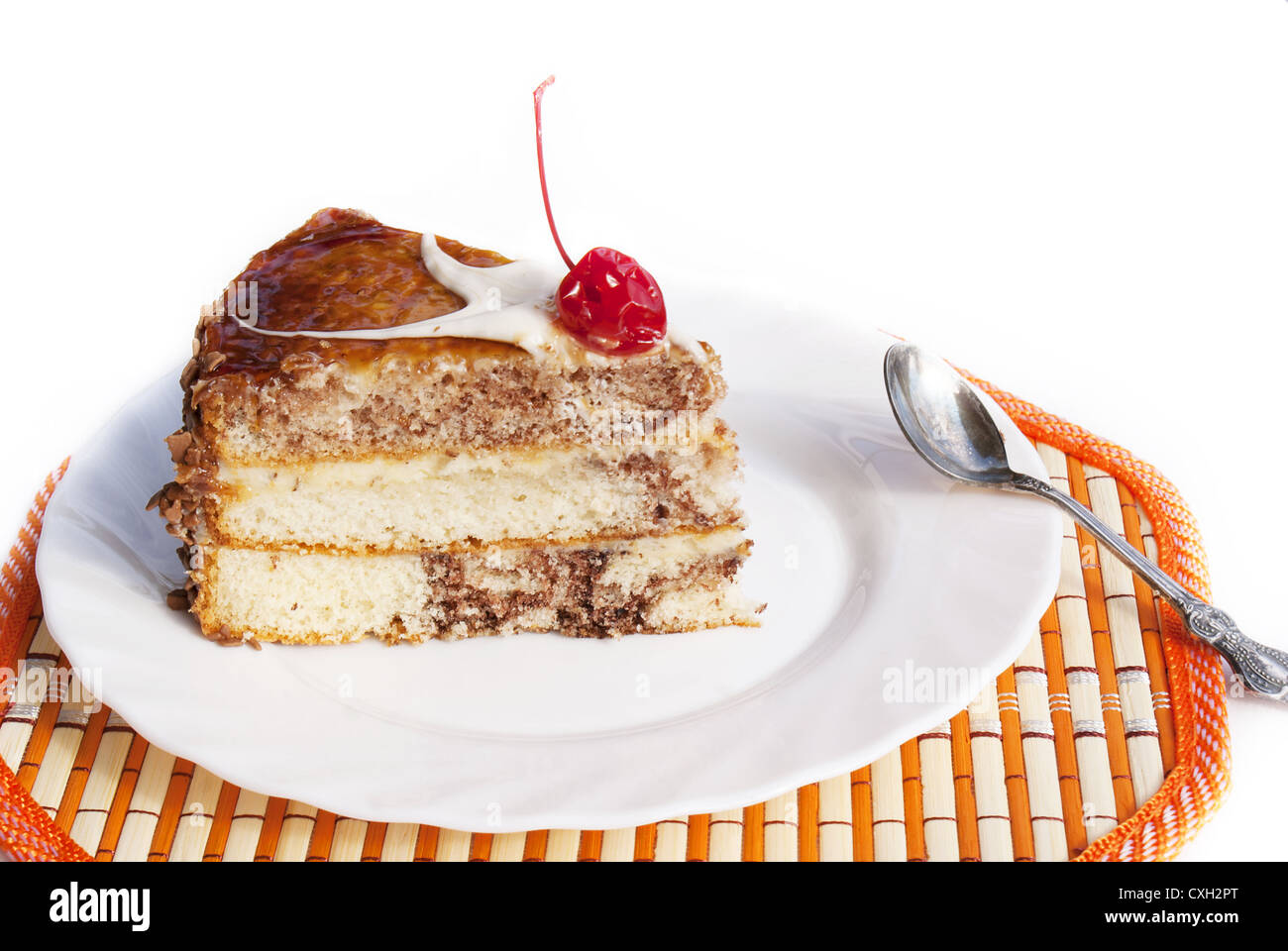 Appetizing cheesecake cake biscuit hi-res stock photography and images ...