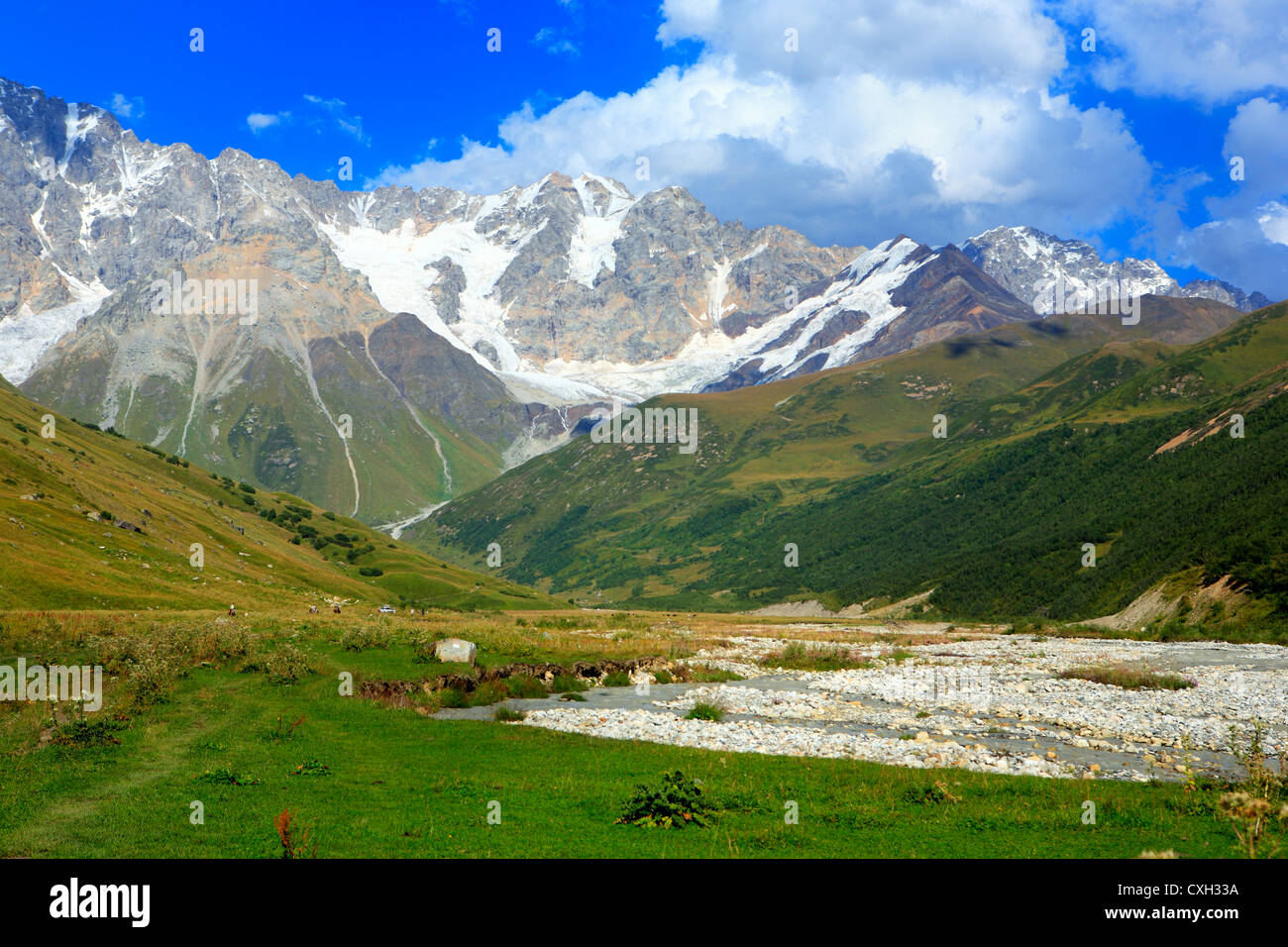 Shkhara peak hi-res stock photography and images - Alamy