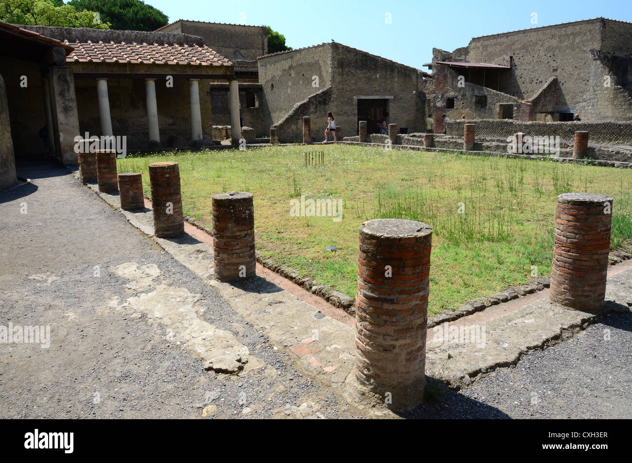 Herculaneum excavations hi-res stock photography and images - Alamy