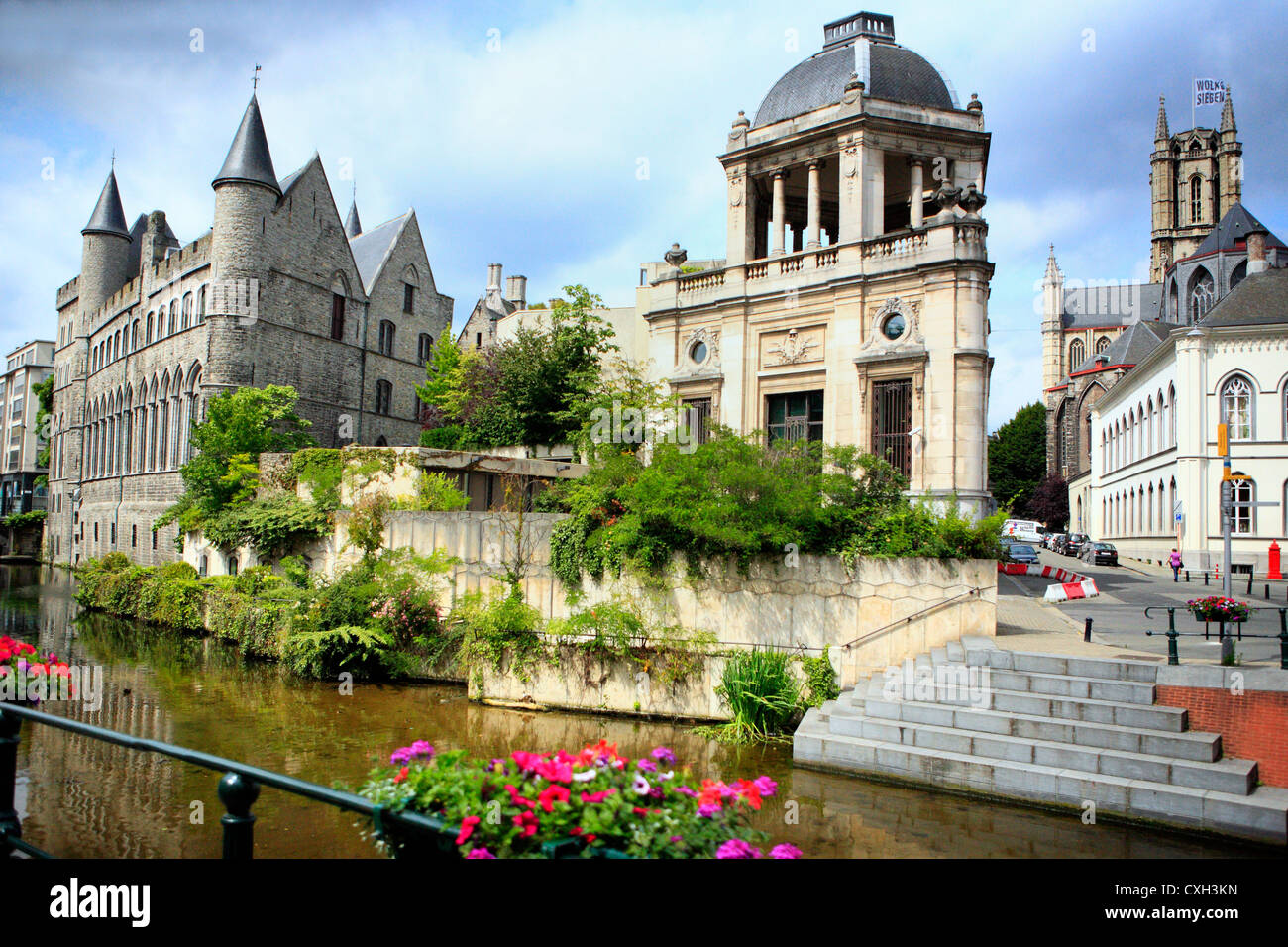 City centre, Ghent, Belgium Stock Photo - Alamy