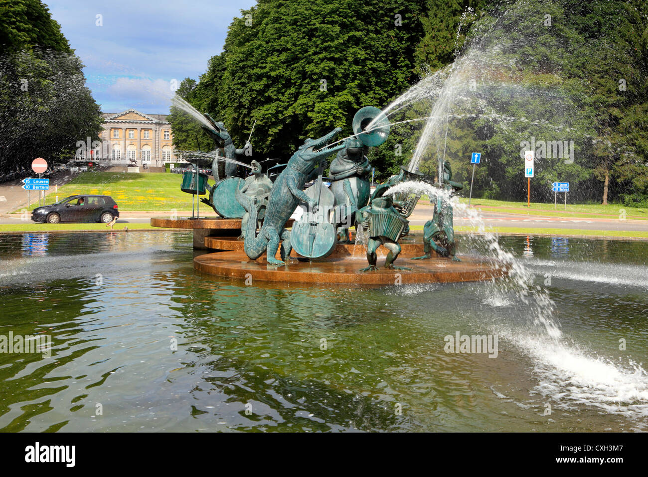 The Bandundu Water Jazz Band (2005), Tervuren, Belgium Stock Photo - Alamy
