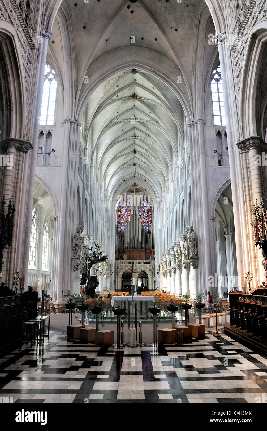 Mechelen (Malines), Belgium. Sint Romboutskathedraal / cathedral ...