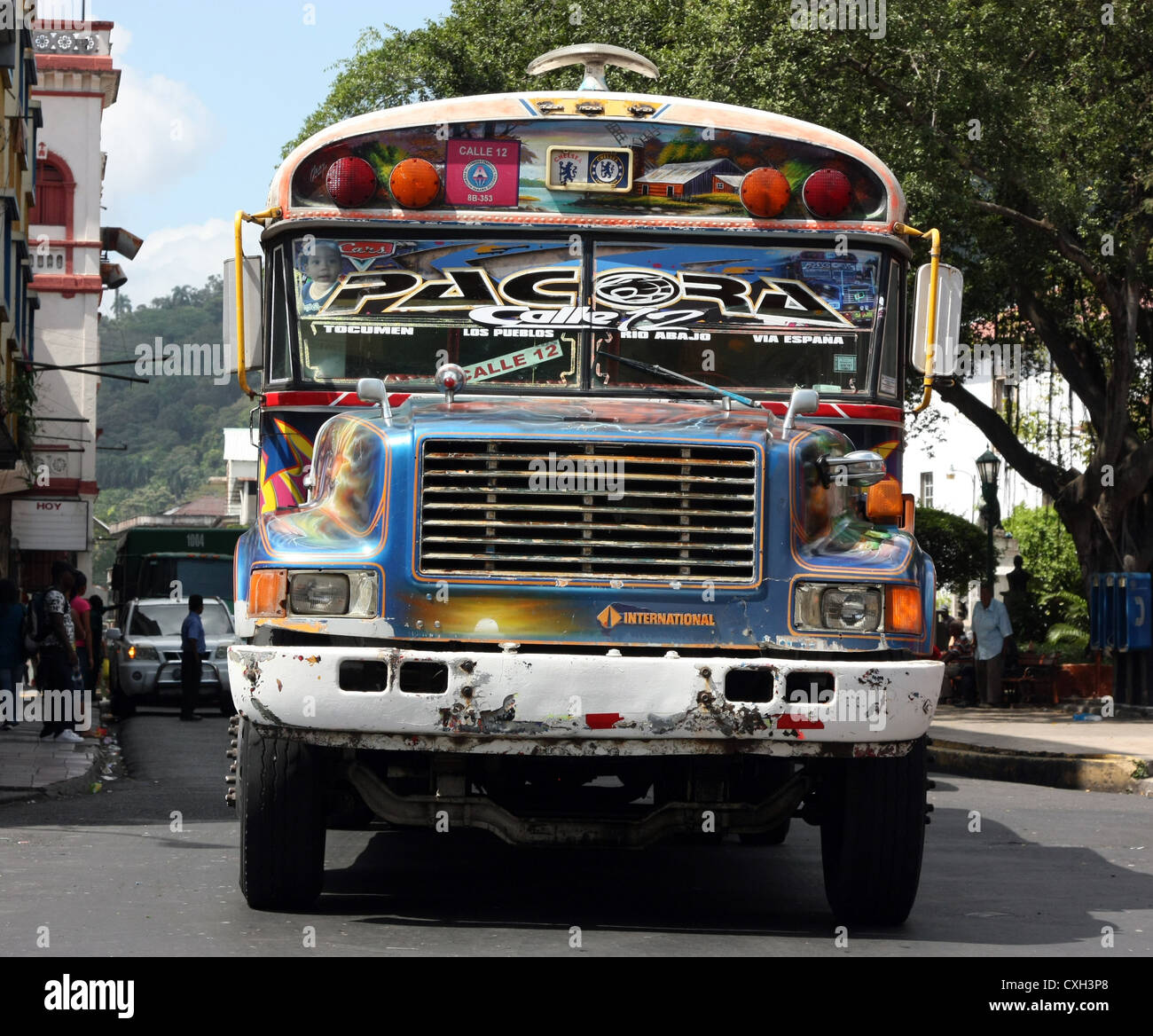Panama bus hi-res stock photography and images - Alamy