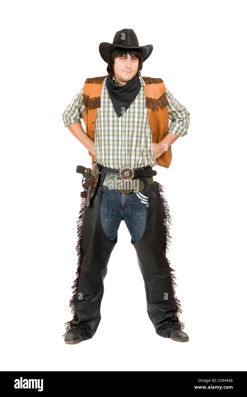 Man Dressed As A Cowboy High Resolution Stock Photography and Images ...