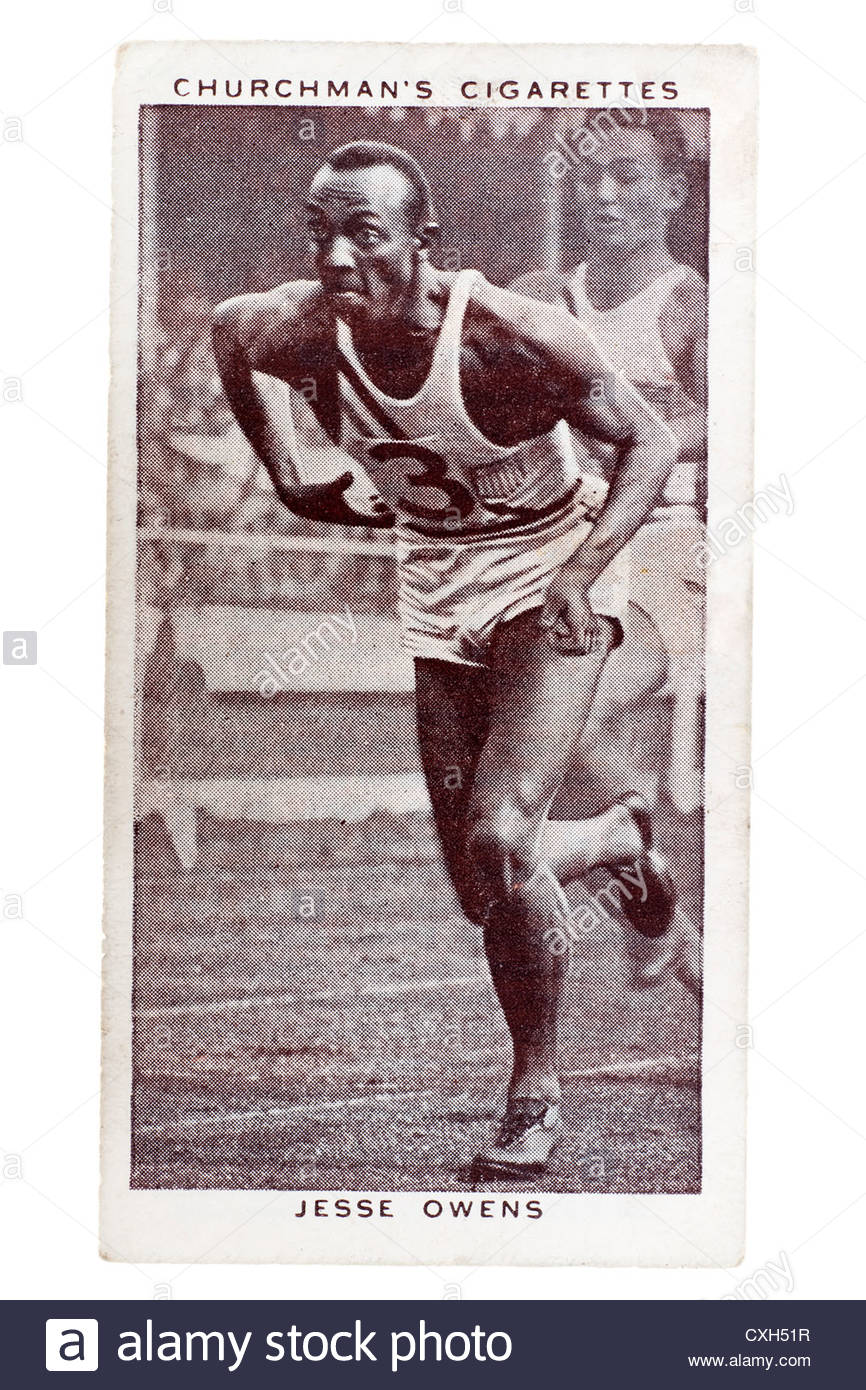 Jesse Owens Athlete High Resolution Stock Photography and Images - Alamy
