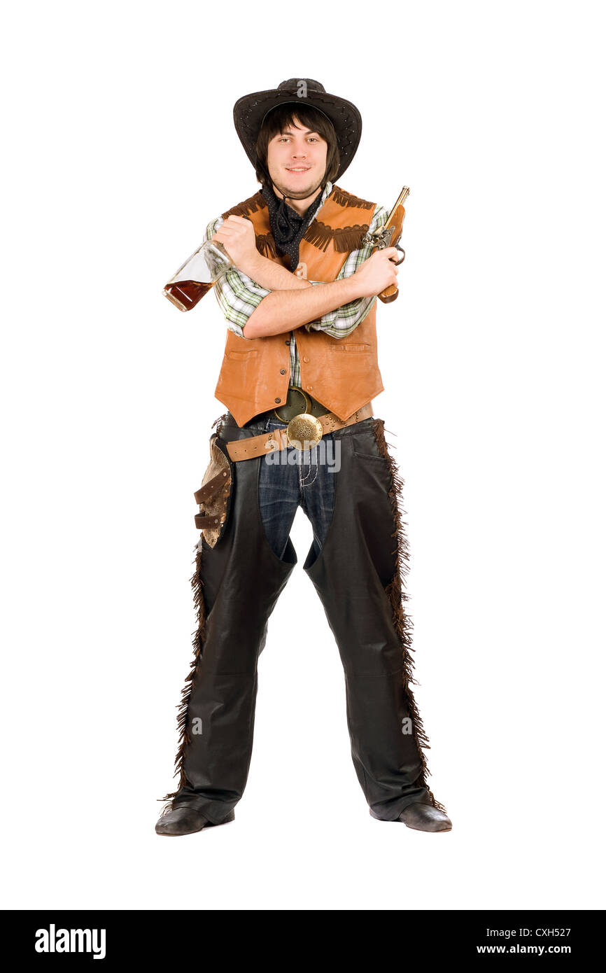 Happy cowboy hi-res stock photography and images - Alamy