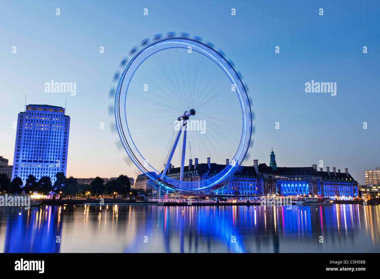 England, London, London Eye Stock Photo - Alamy
