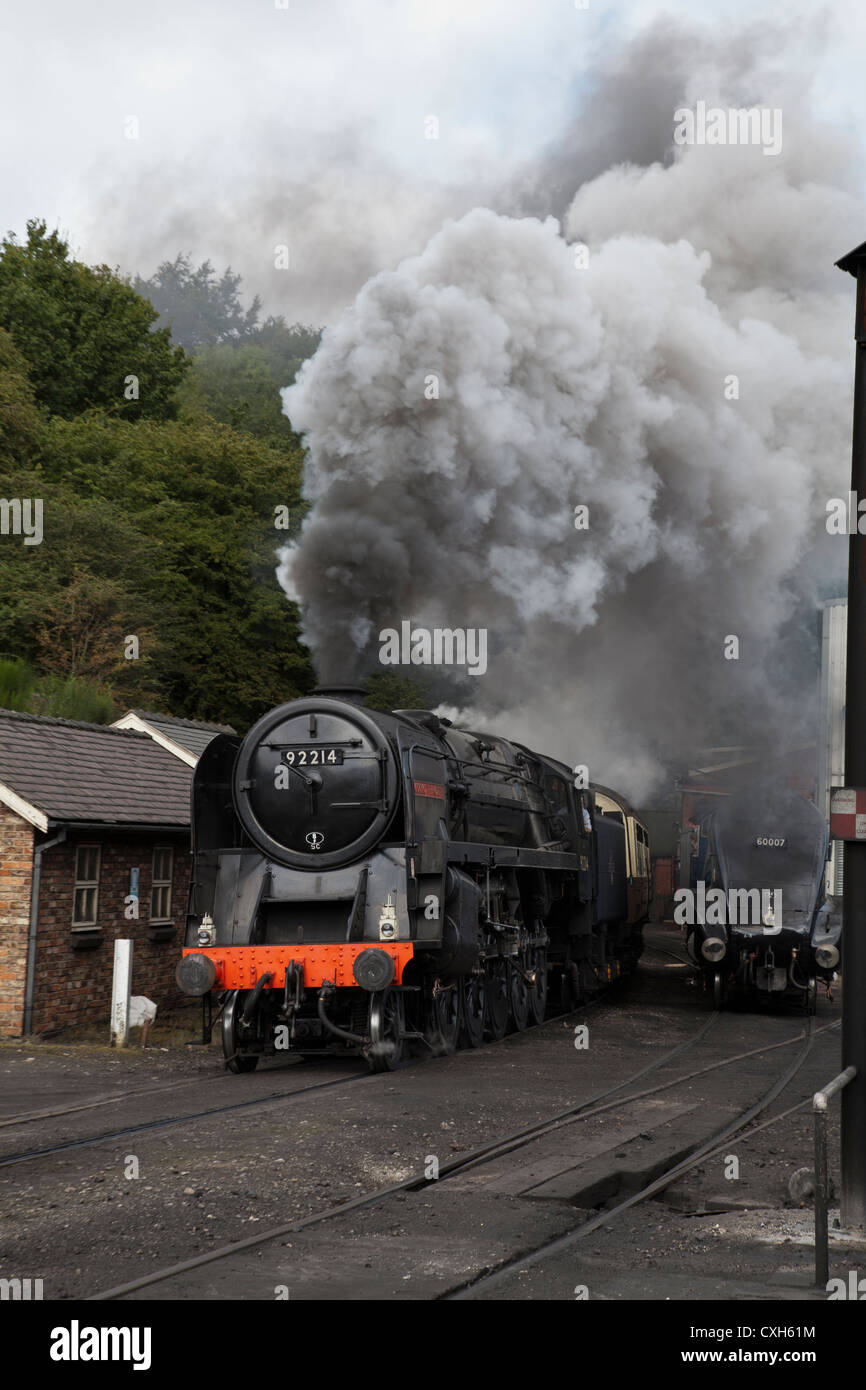 92214 Cock o' the North BR Standard Class 9F 2-10-0 Stock Photo - Alamy