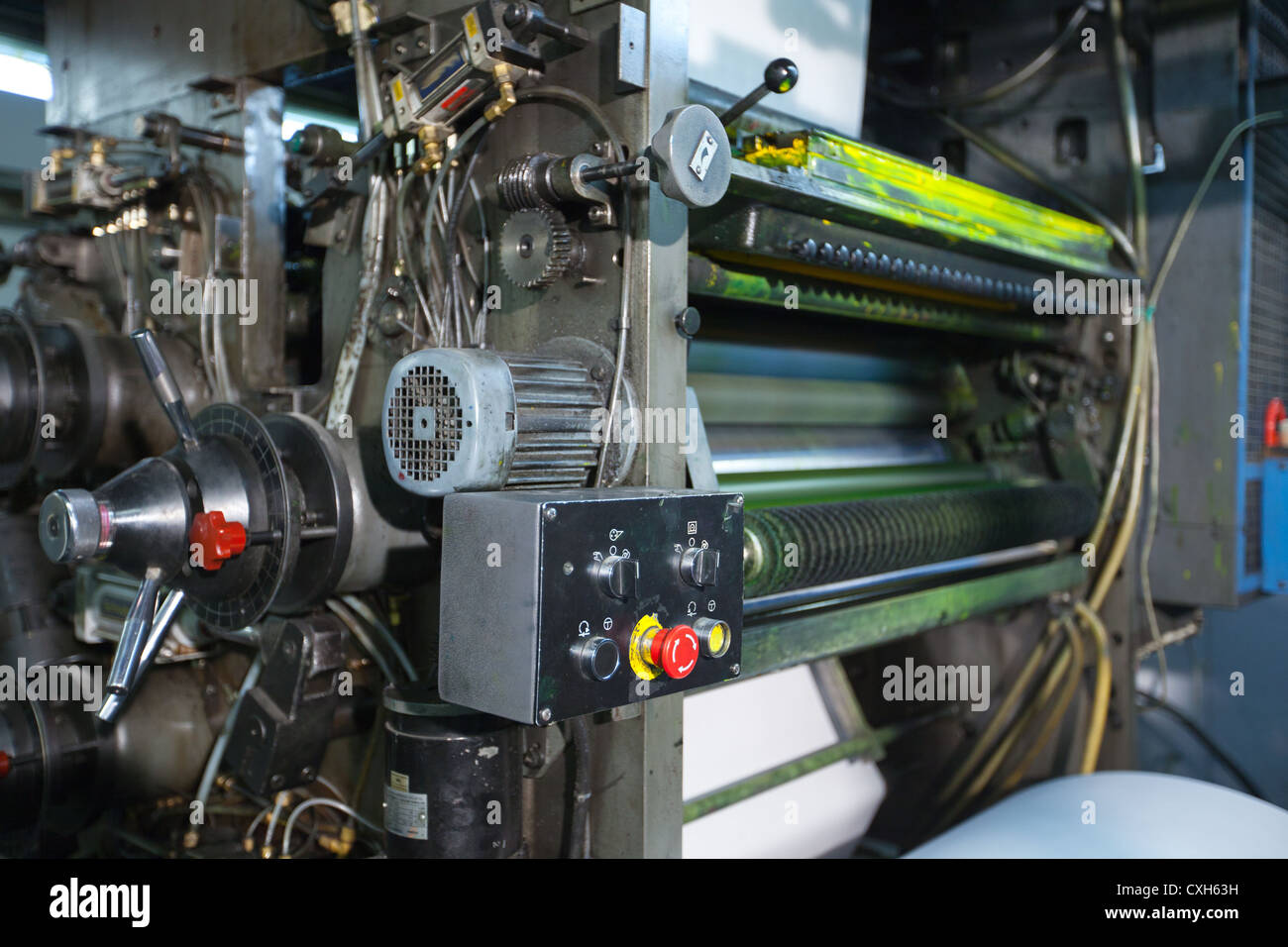 Offset printing press hi-res stock photography and images - Alamy