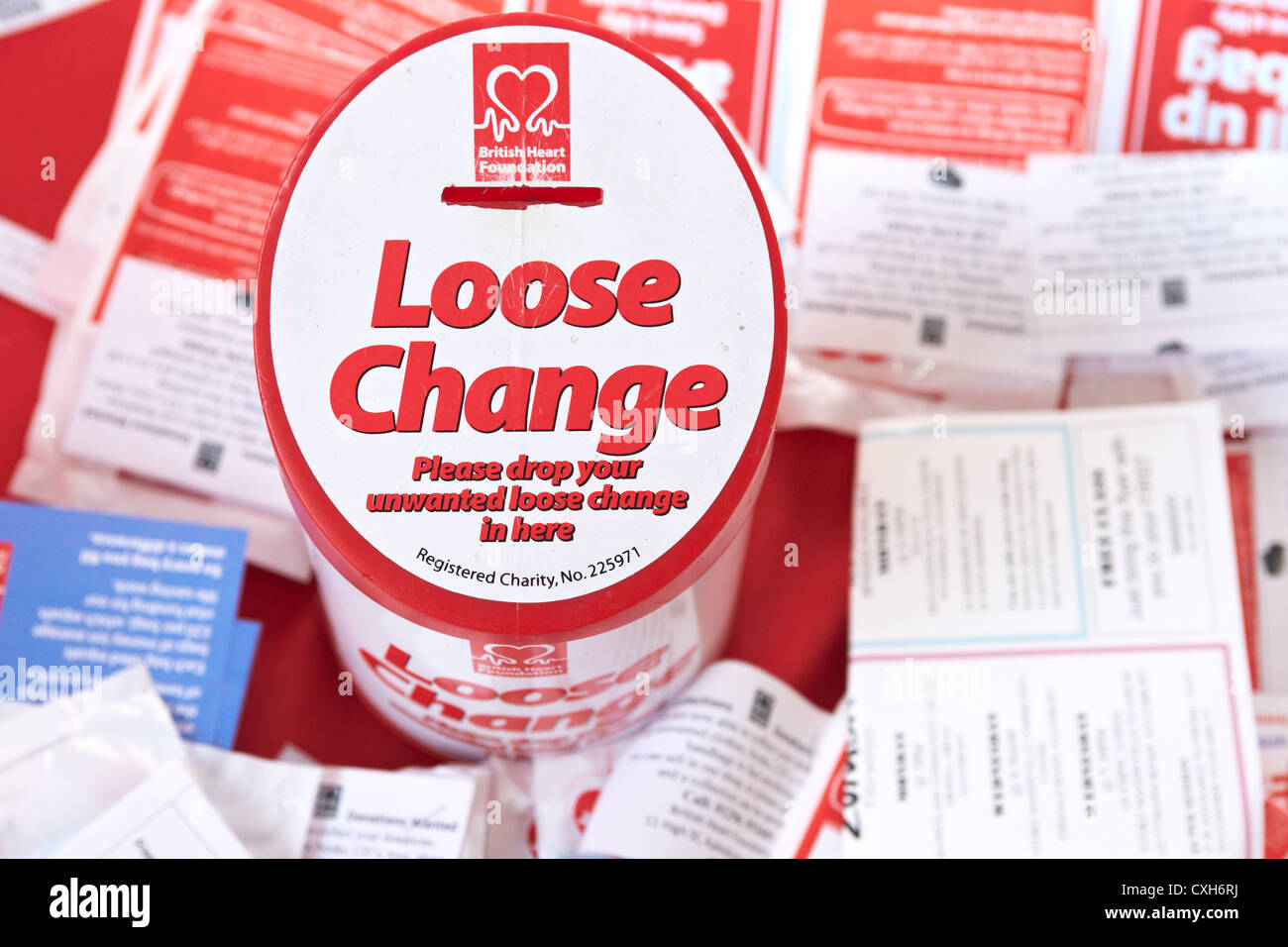 Fundraising tin hi-res stock photography and images - Alamy