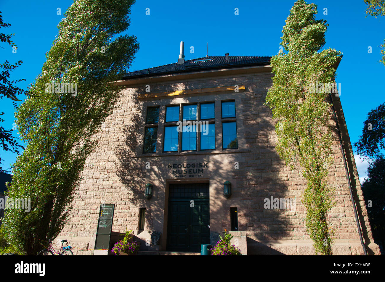 Geologisk museum the geological museum Toyenparken park Toyen district ...