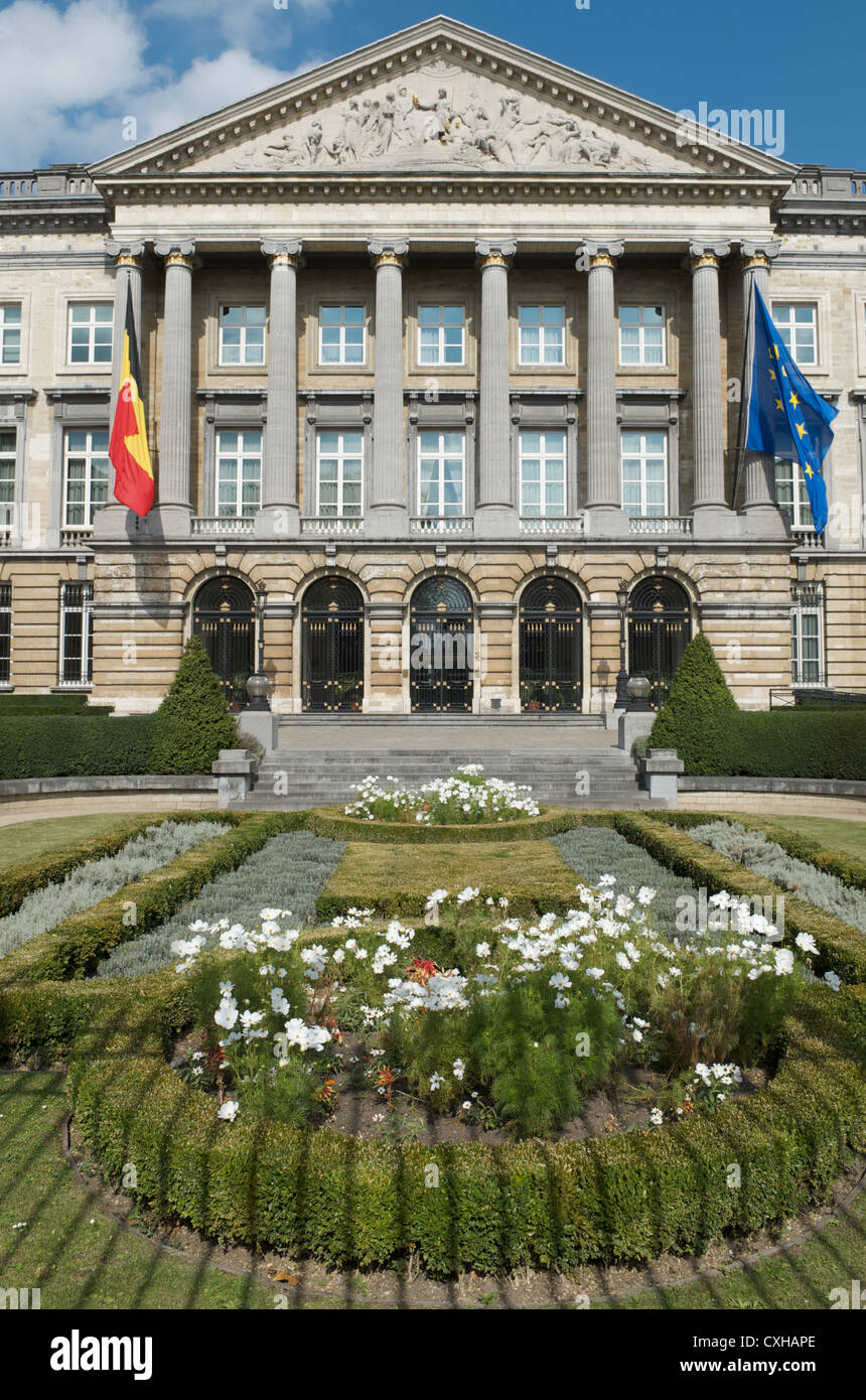 Belgian Parliament building in Brussels, Belgium Stock Photo - Alamy