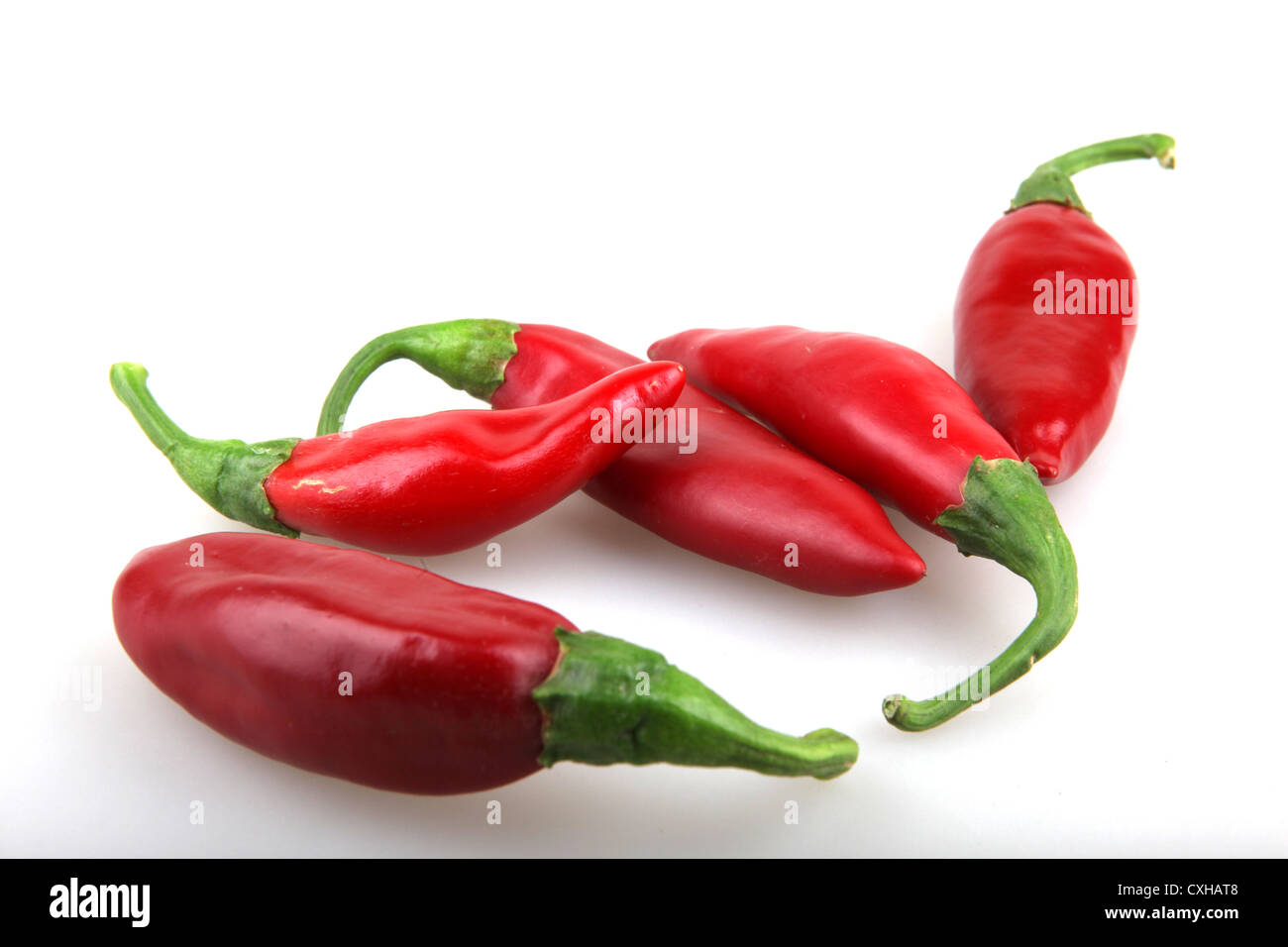 Red chilli peppers Stock Photo - Alamy