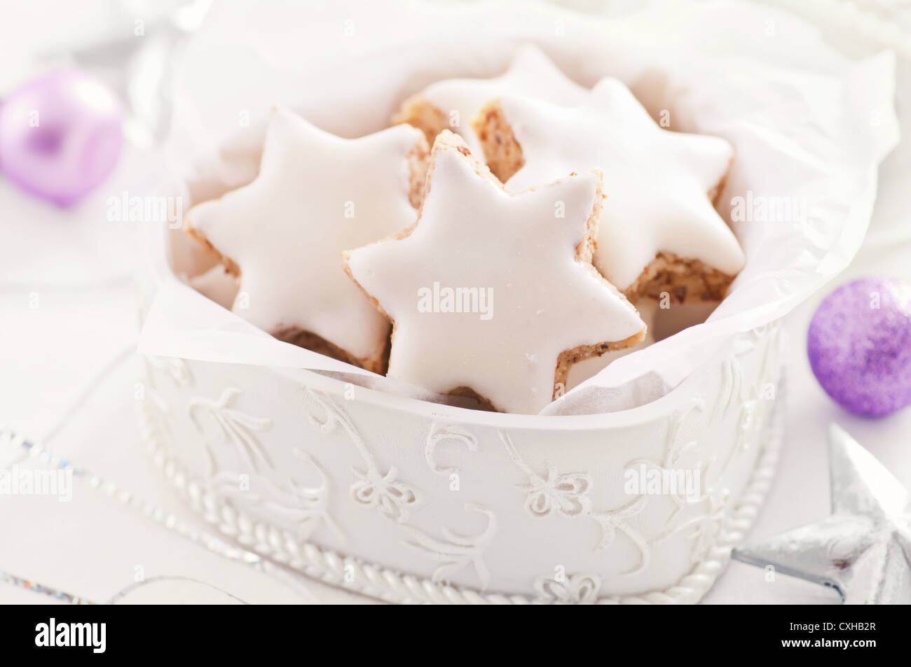 cookies in a white box Stock Photo - Alamy