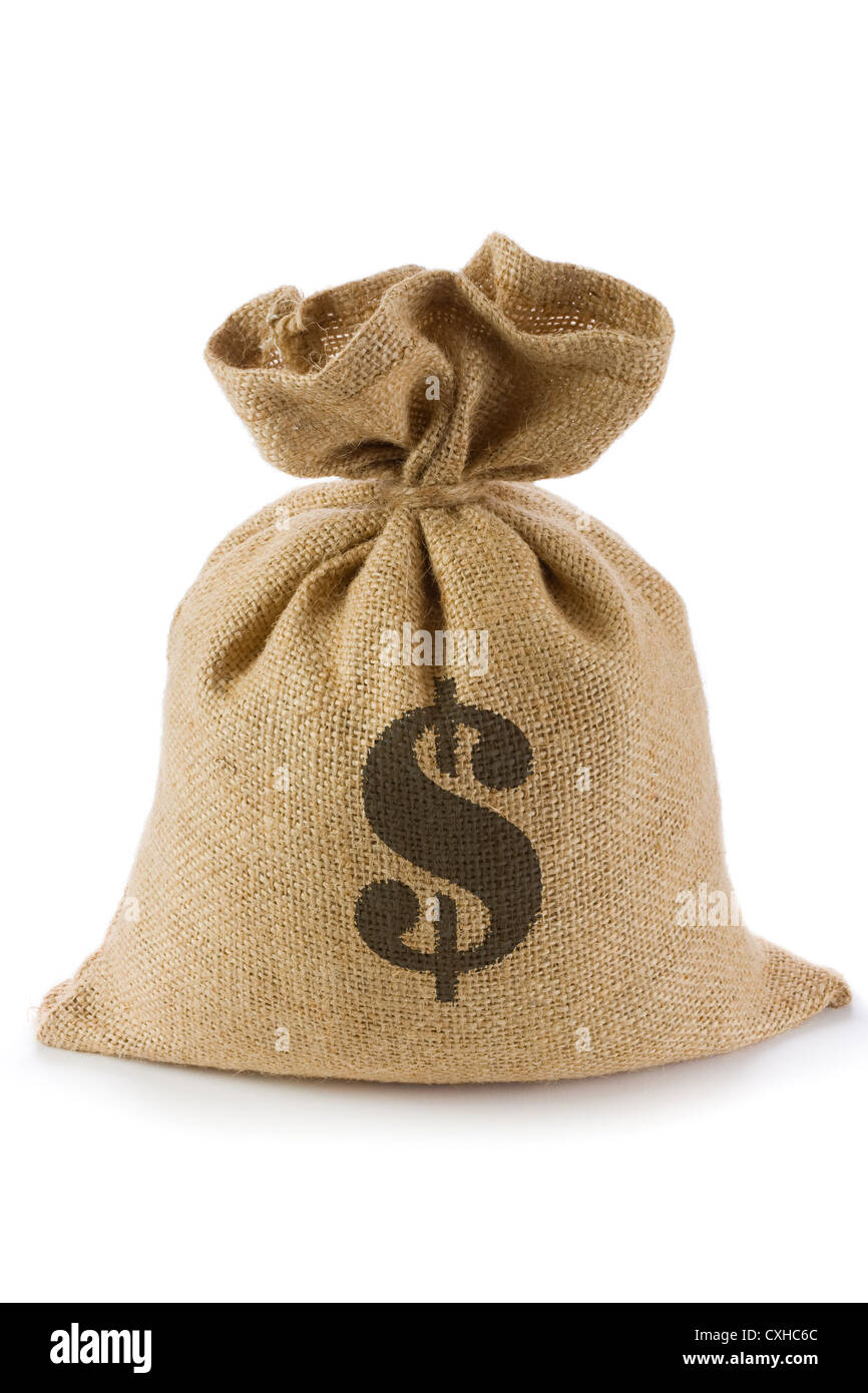 Empty money sack hi-res stock photography and images - Alamy