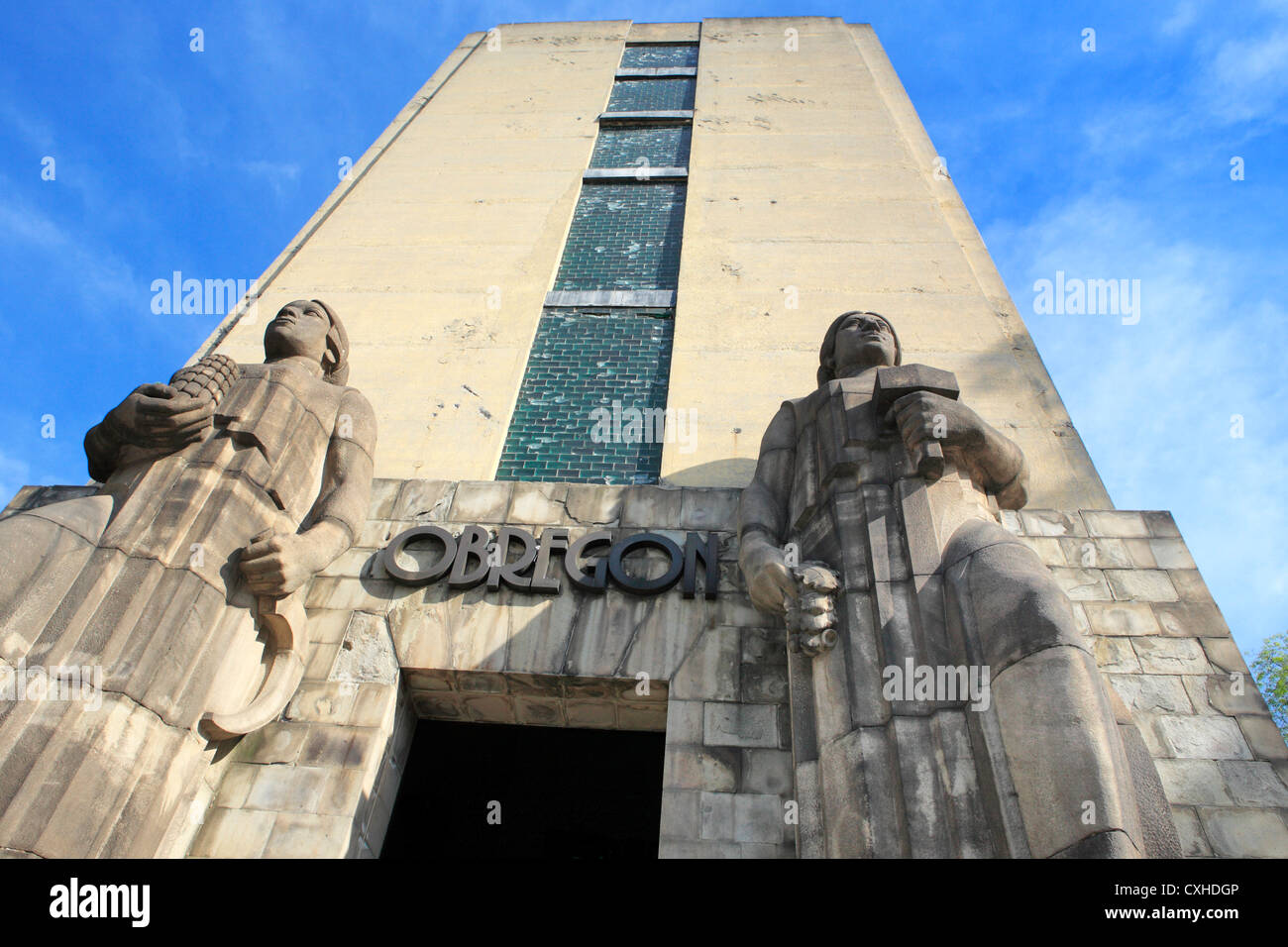 Monument to Alvaro Obregon (1935), Mexico DF, Mexico Stock Photo - Alamy