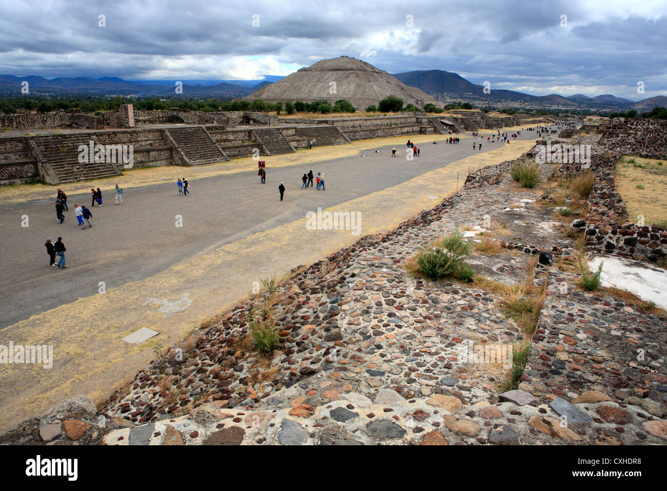Teotihuacan pyramids, near Mexico city, Mexico Stock Photo - Alamy