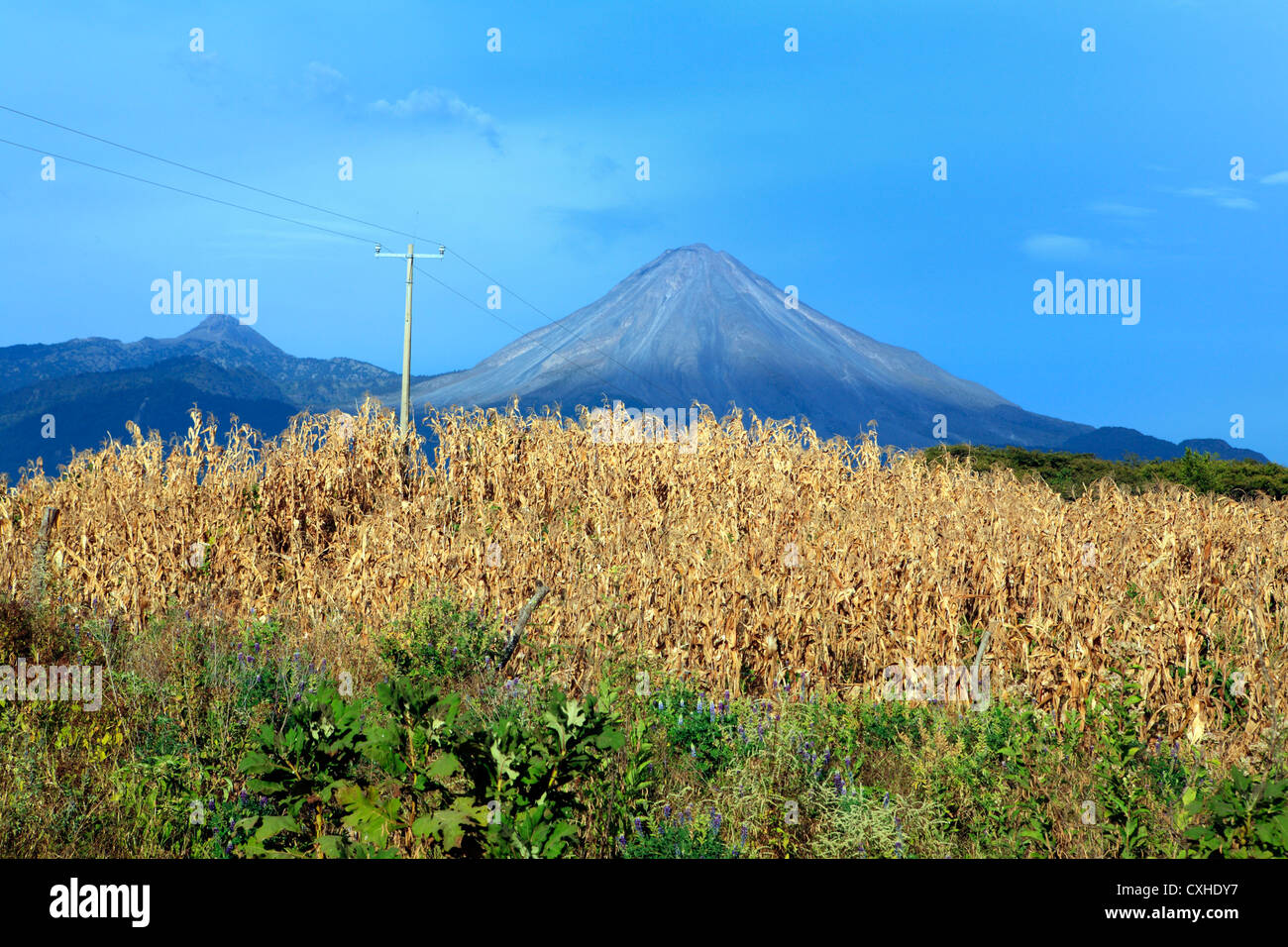 Landscape volcano mountain hi-res stock photography and images - Alamy