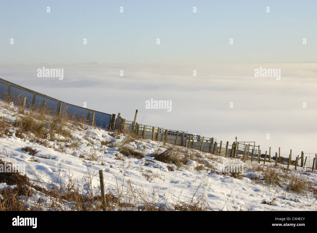 Mist in valley from campsie hi-res stock photography and images - Alamy
