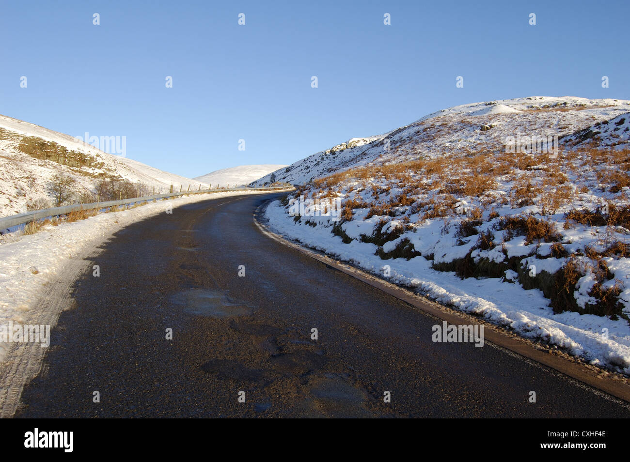 The Crow Road above Campsie Glen near Glasgow, Scotland Stock Photo - Alamy