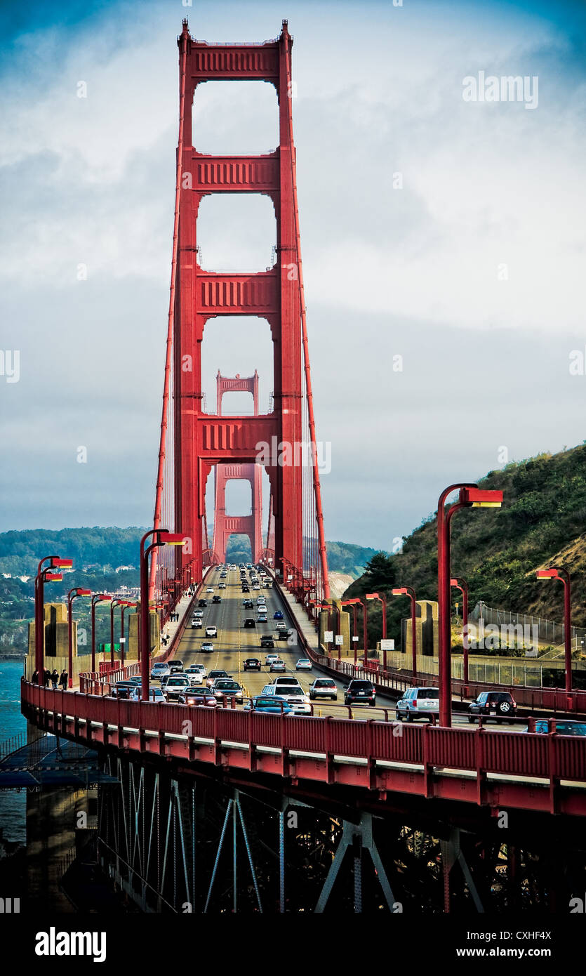 Golden gate bridge construction hi-res stock photography and images - Alamy