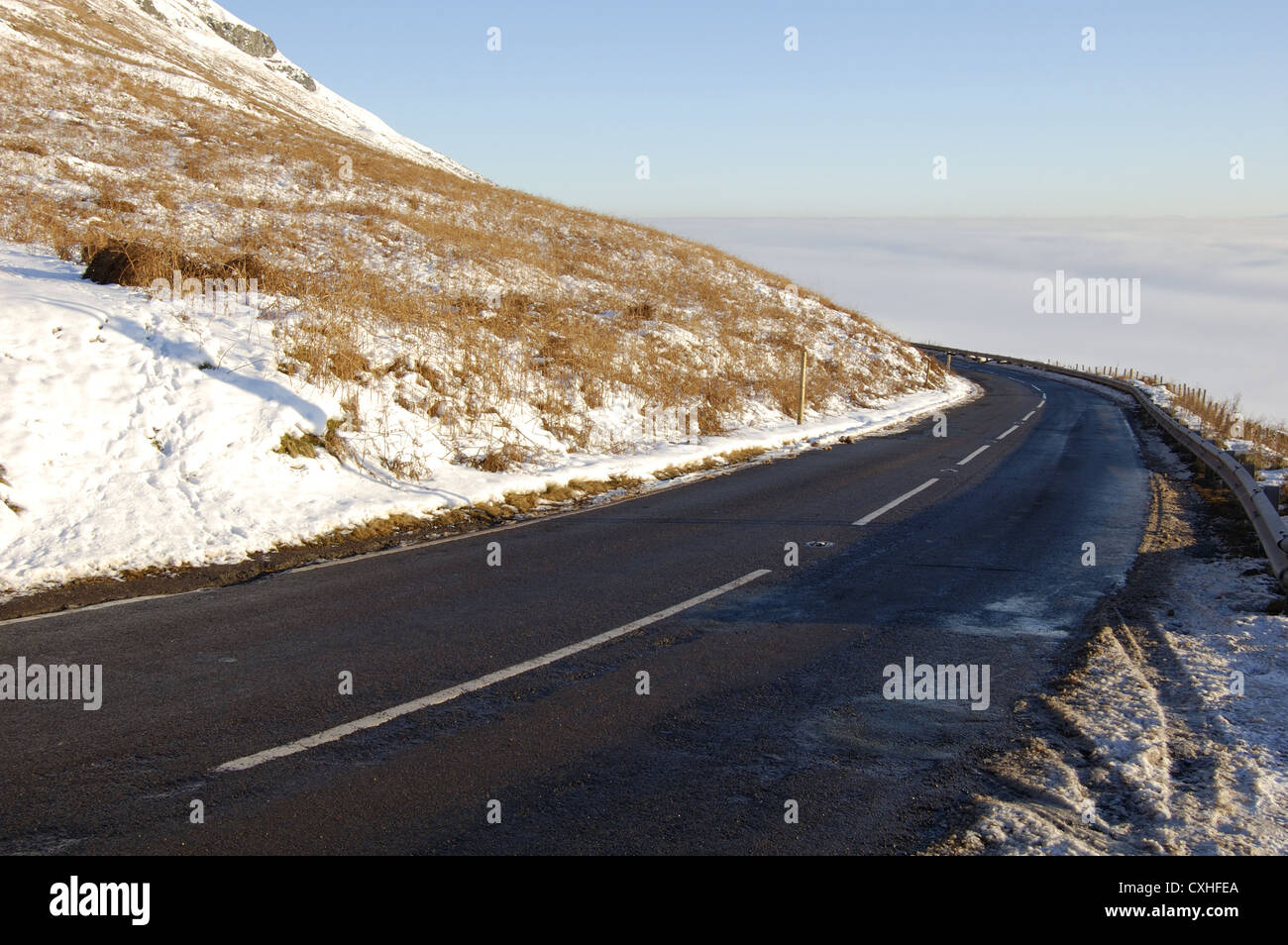 The Crow Road above Campsie Glen near Glasgow, Scotland Stock Photo - Alamy