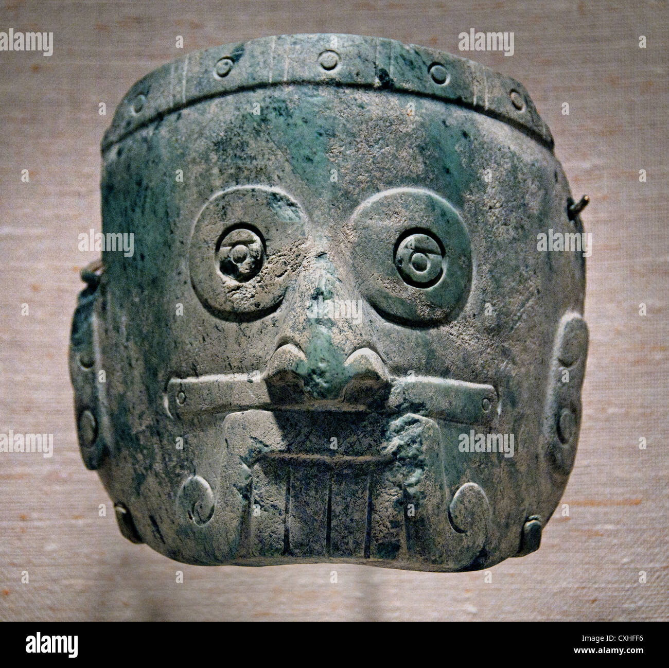 Rain God Mask 13th–14th century Mexico Mesoamerica Mixtec Serpentine 14 ...