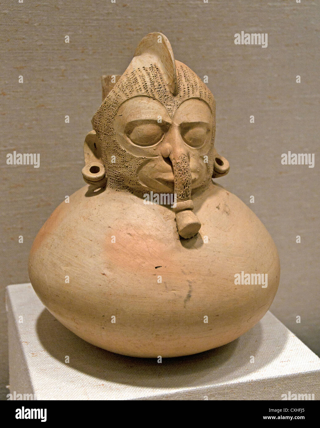 Spouted Vessel 13th–15th century Mexico Mesoamerica Veracruz Huastec ...