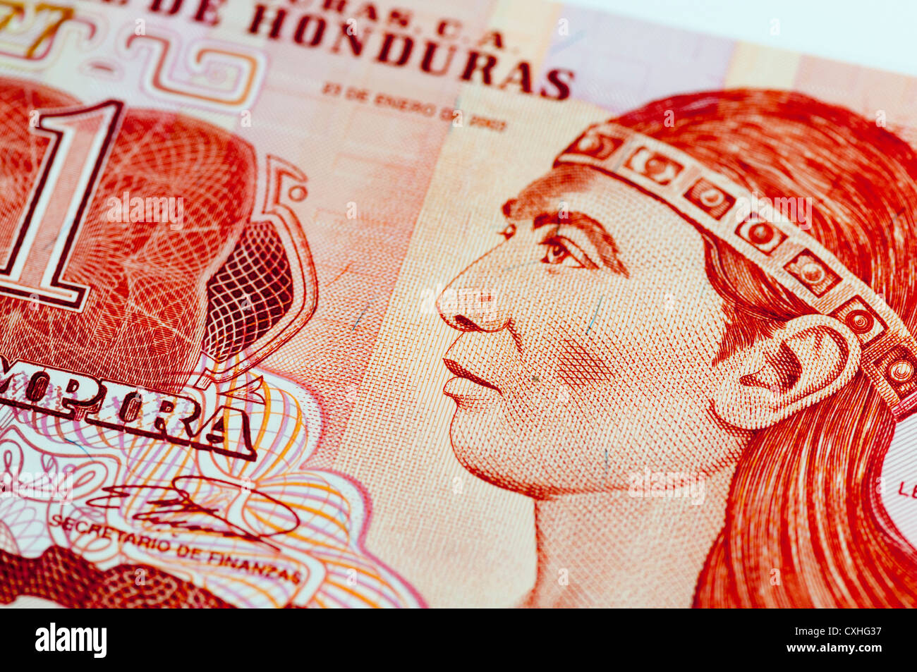 Honduras currency hi-res stock photography and images - Alamy