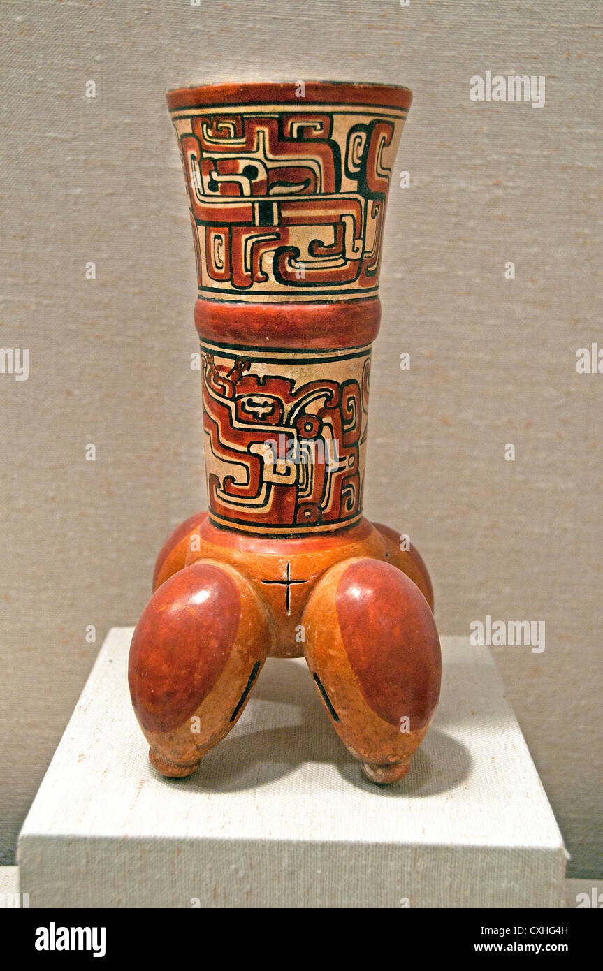 Tetrapod Vessel Guatemala Maya Mesoamerica 2nd - 3rd Century Ceramic ...