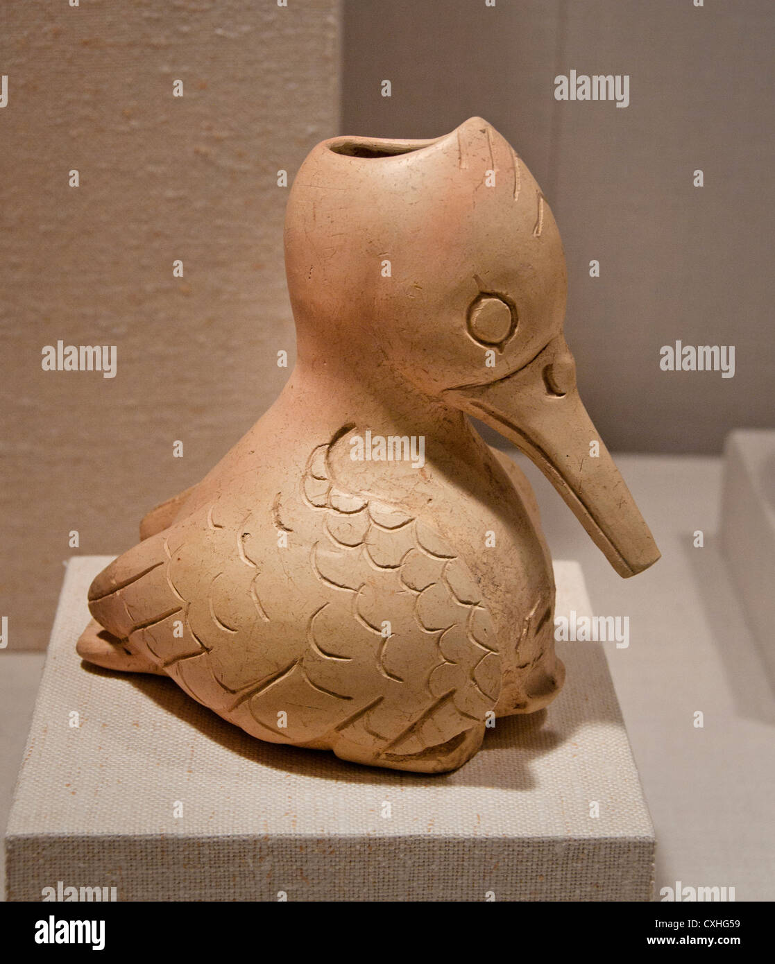 Bird Vessel Olmec 12th–9th century BC Mexico Mesoamerica Ceramic Stock ...