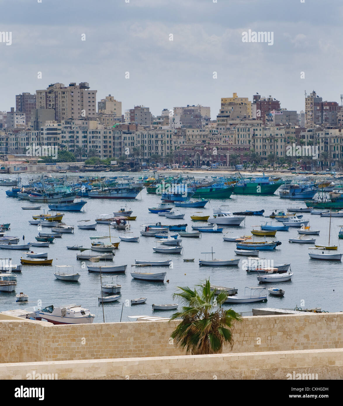 Alexandria egypt skyline hi-res stock photography and images - Alamy