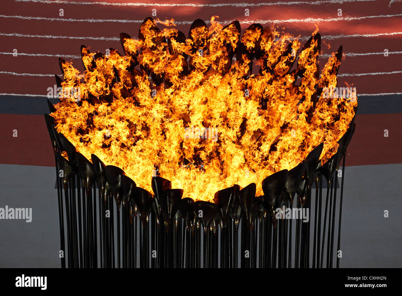 Olympic Cauldron, London, United Kingdom. Architect: Heatherwick Studio ...