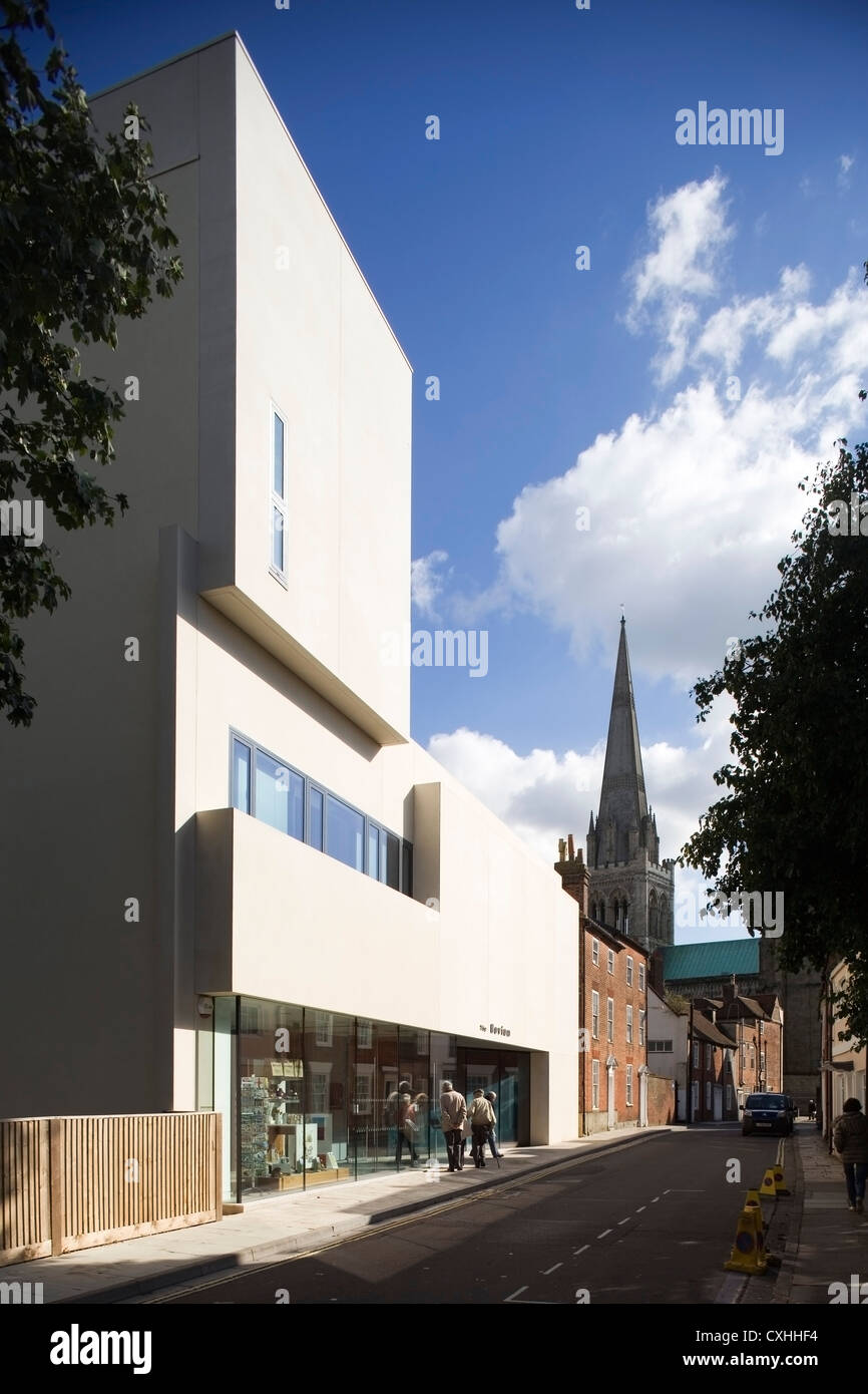 The Novium, Chichester, United Kingdom. Architect: Keith Williams ...