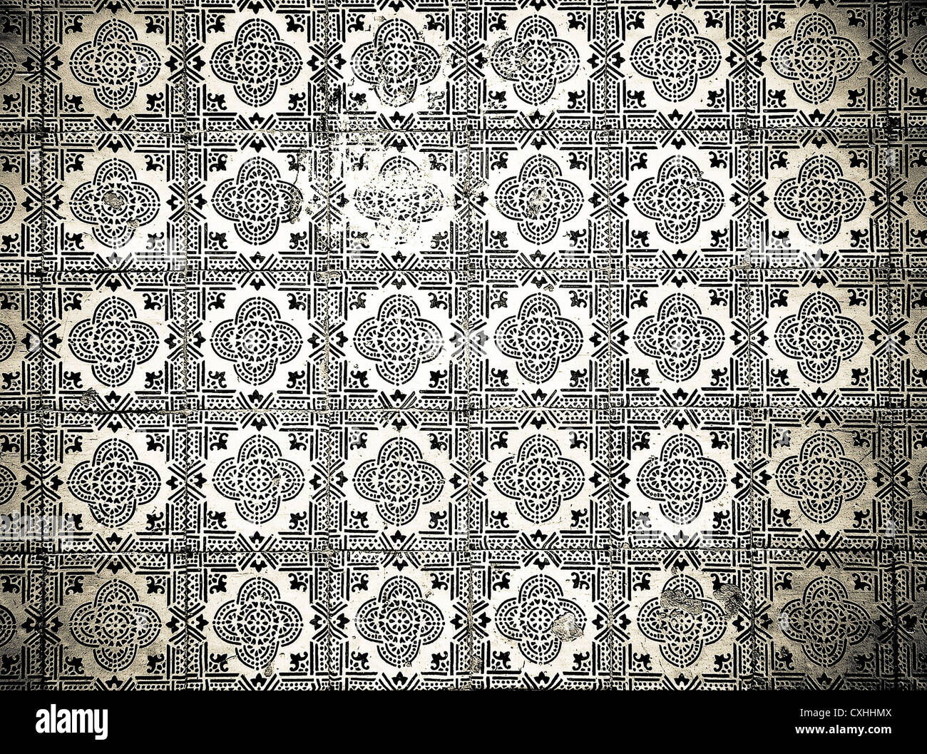 old tile background Stock Photo - Alamy