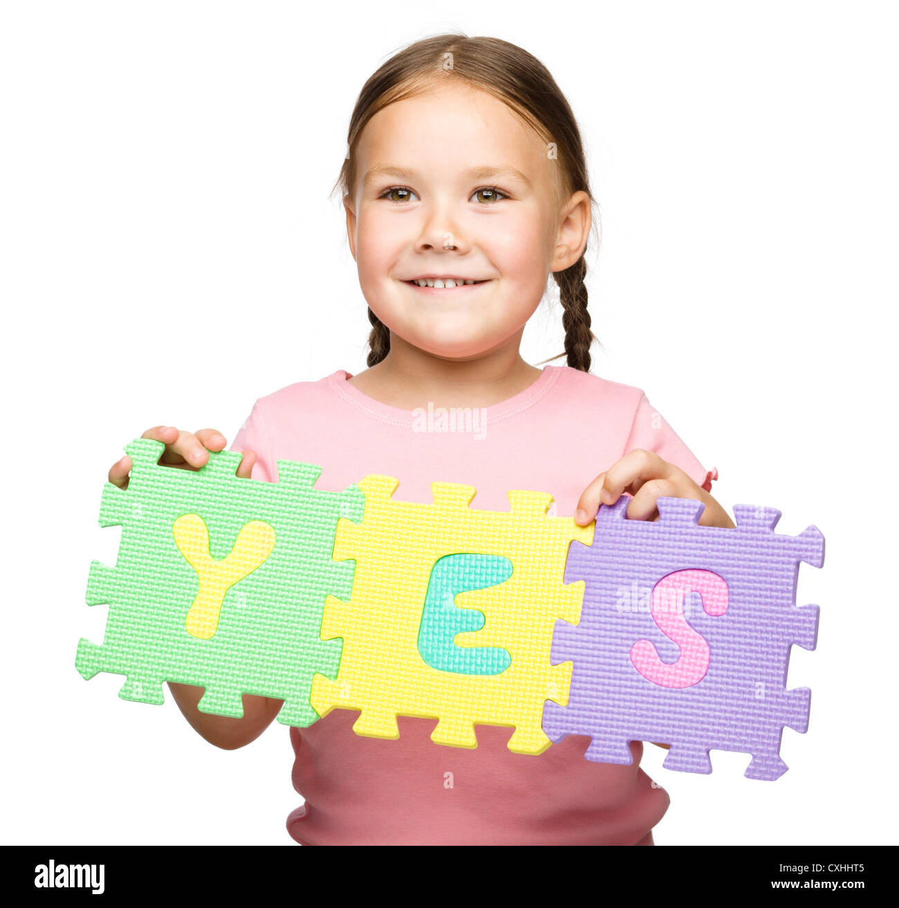 Agreeing child hi-res stock photography and images - Alamy