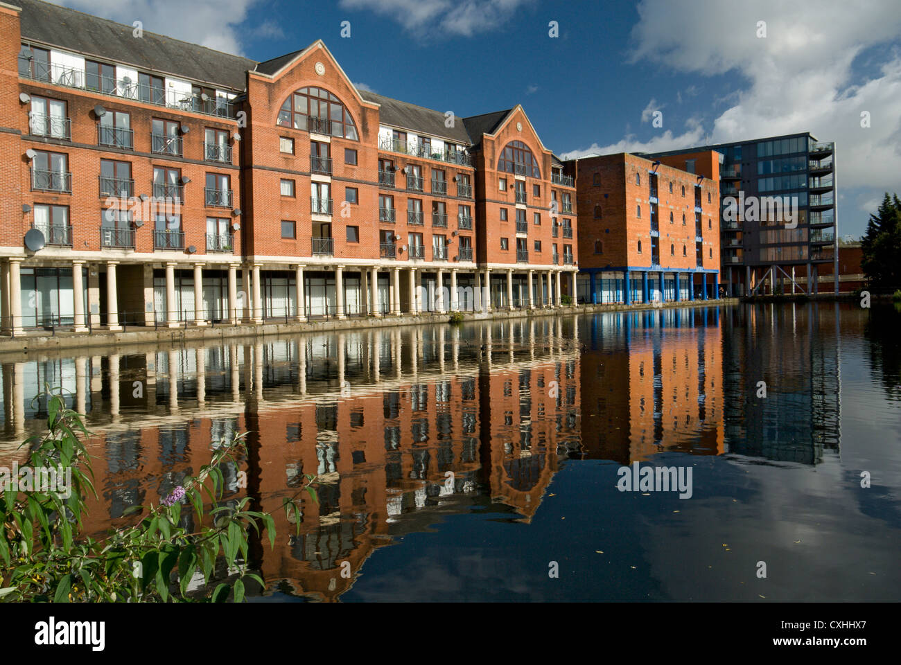 Converted Warehouses, Atlantic Wharf, Cardiff Bay, Cardiff, Wales, UK ...