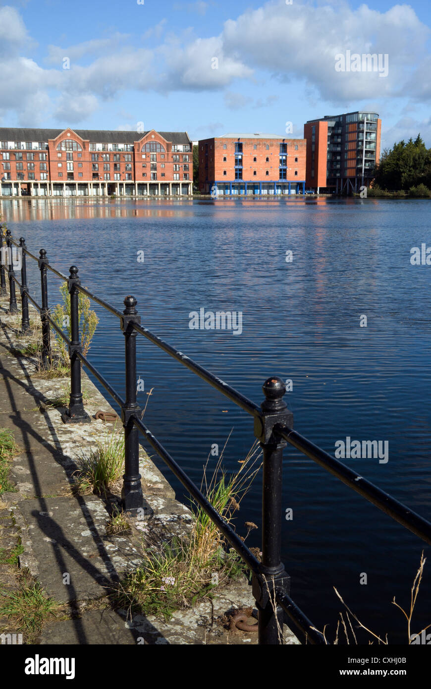Atlantic Wharf, Cardiff Bay, Cardiff, Wales, UK Stock Photo - Alamy