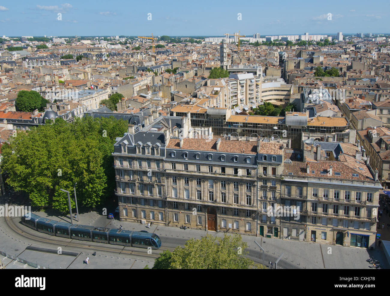 Bordeaux skyline hi-res stock photography and images - Alamy