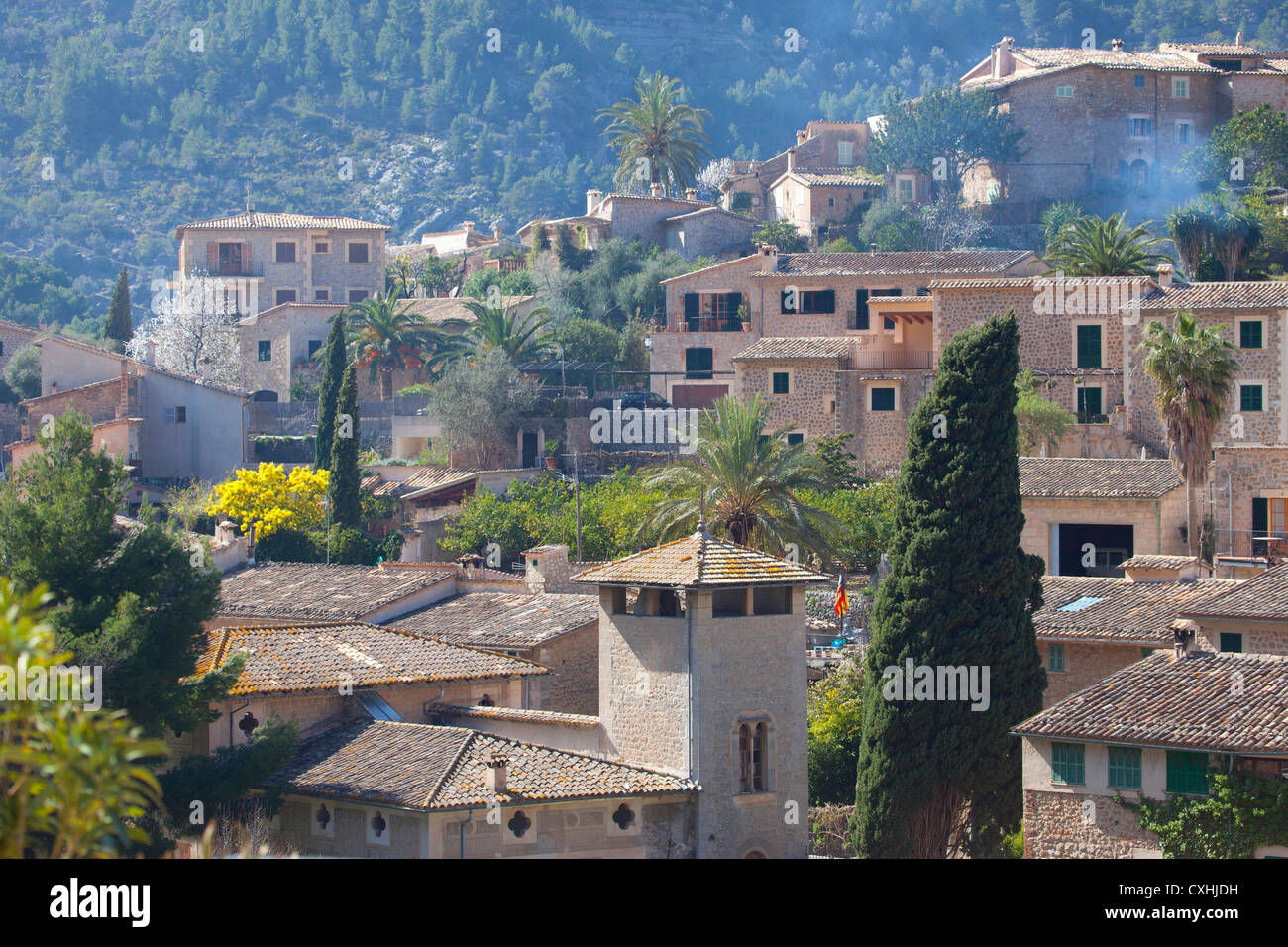 The mountain village of Deia in Mallorca, Spain Stock Photo - Alamy